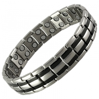Mens Titanium Magnetic Bracelets from the Specialists Magnets 4 Health